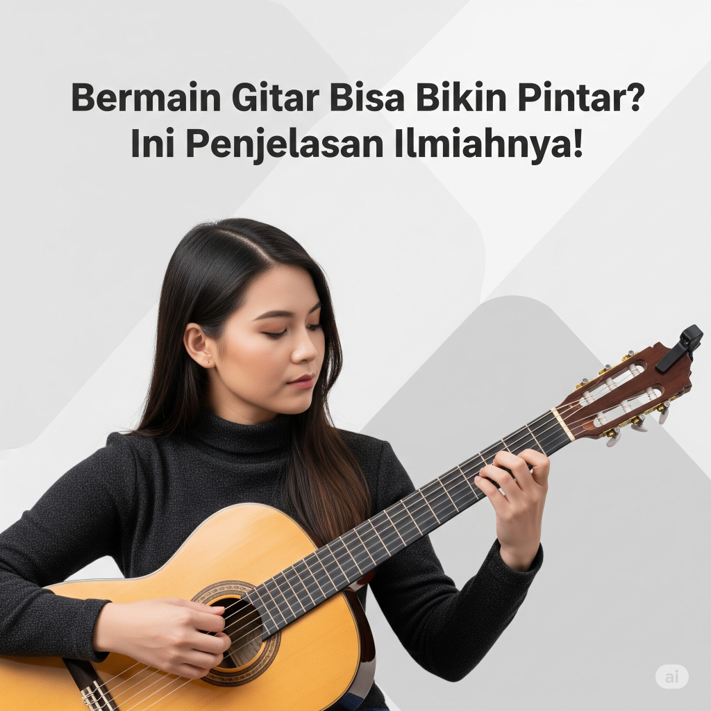Bermain Gitar Bisa Bikin Pintar? Ini Penjelasan Ilmiahnya!