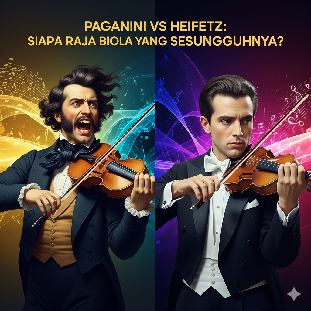 Paganini vs Heifetz: Siapa Raja Biola yang Sesungguhnya?