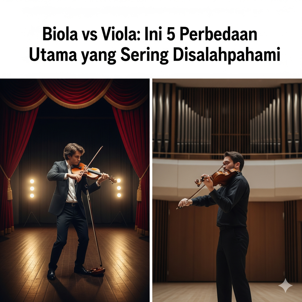 Biola vs Viola Ini 5 Perbedaan Utama Sering Disalahpahami