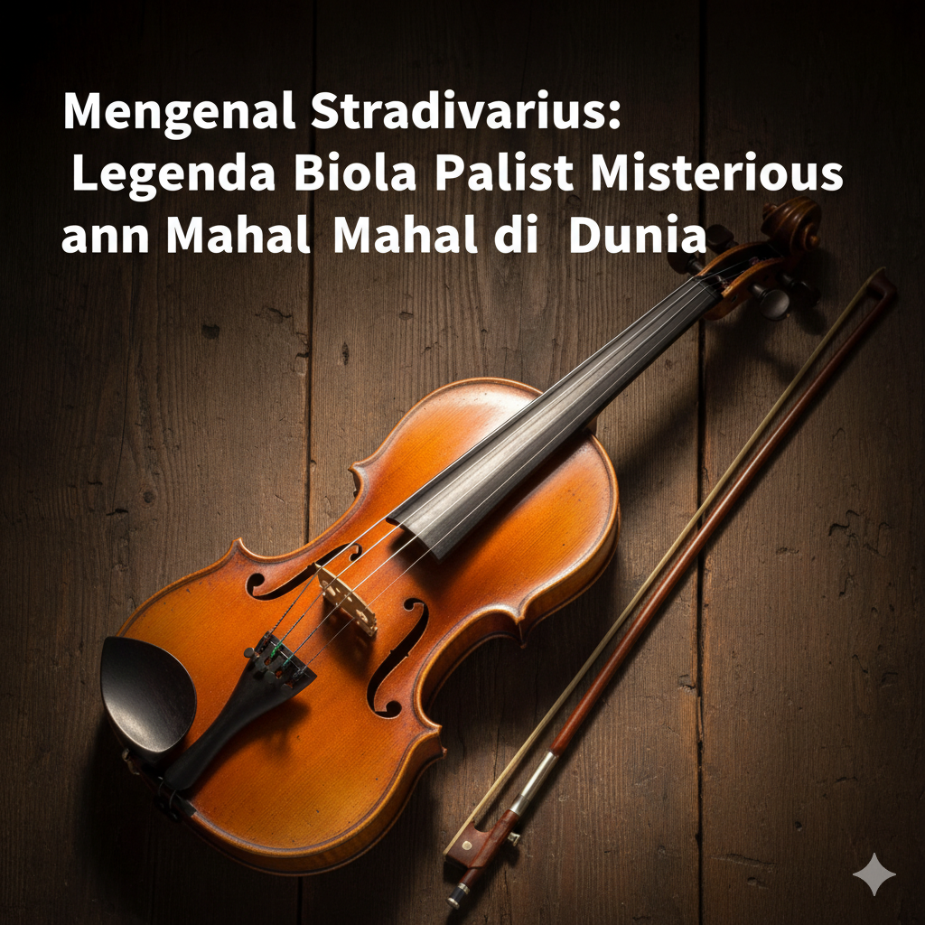 Stradivarius Legenda Biola Misterius dan Mahal di Dunia