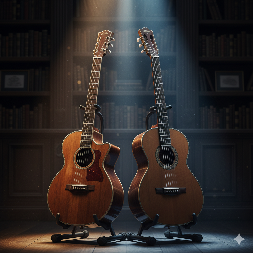 Perbedaan Gitar Klasik dan Akustik Mana yang Cocok?